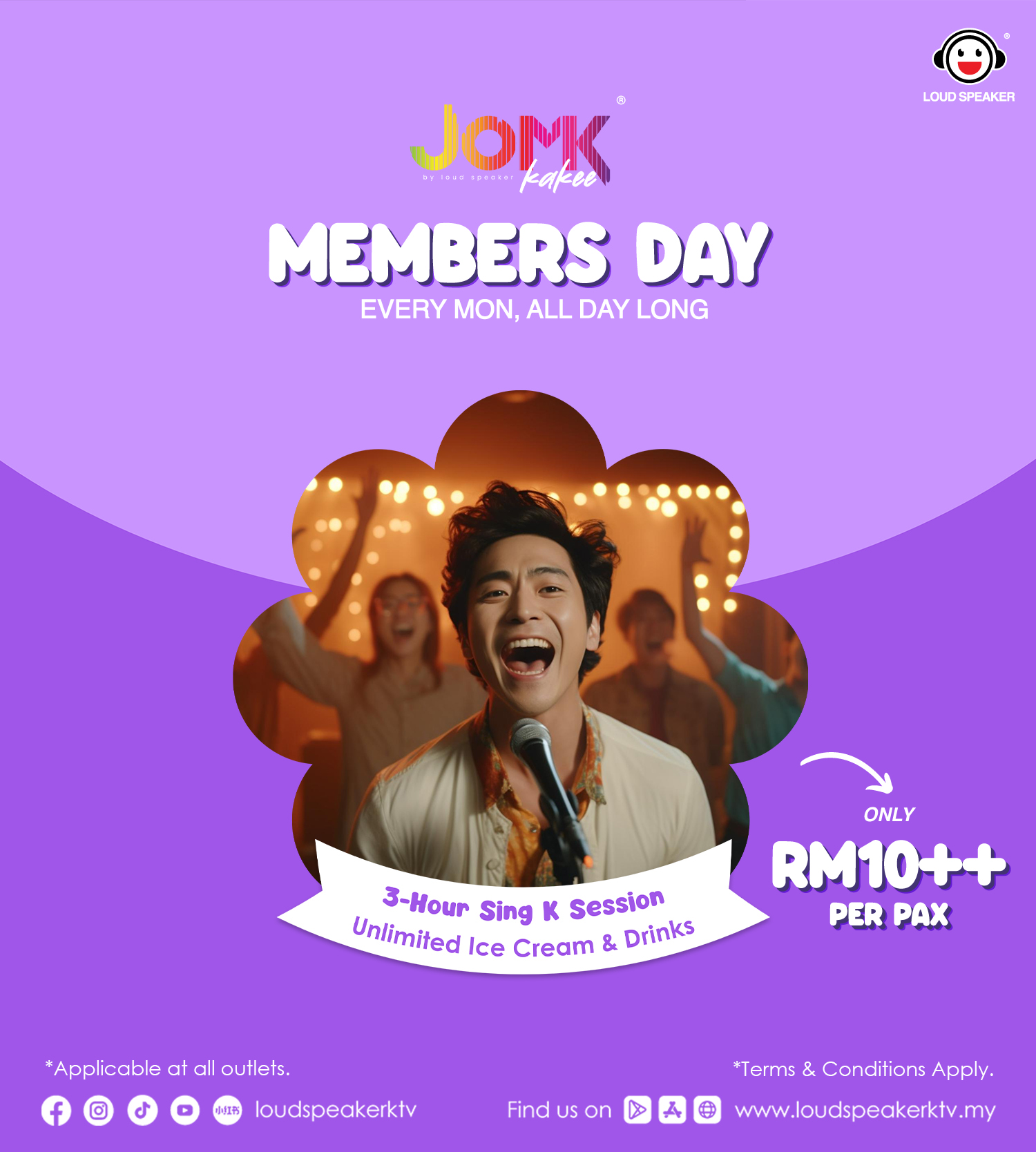 Member's Day Promo 2025 - Loud Speaker