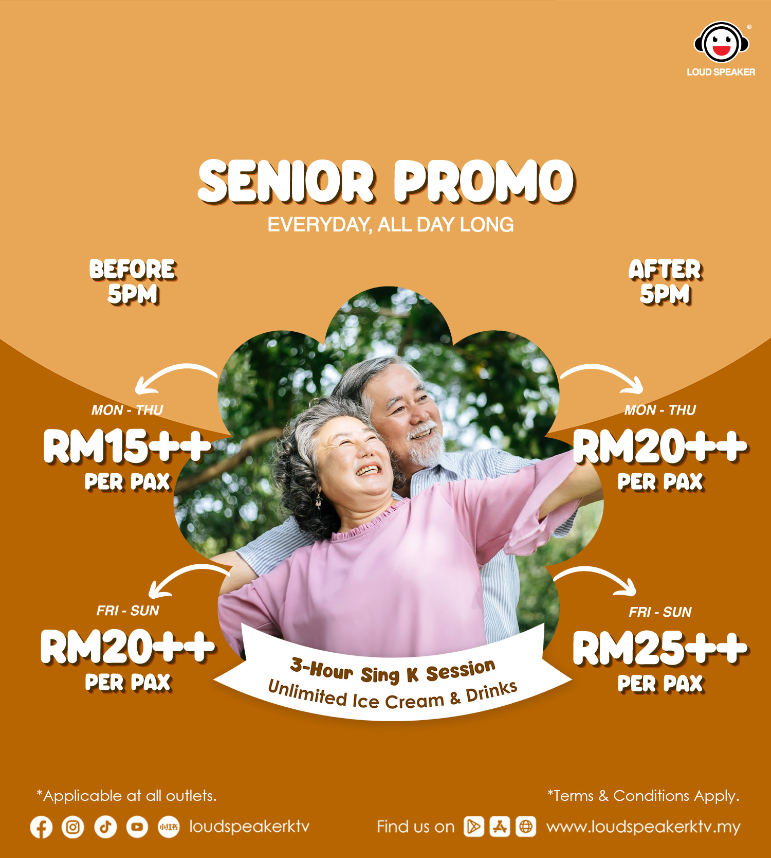 Kepong Outlet #OfficialOpening Promo - Loud Speaker